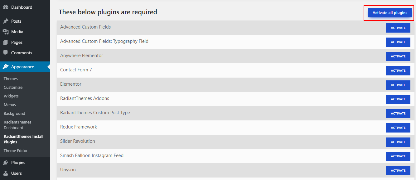 Softek Theme Documentation
